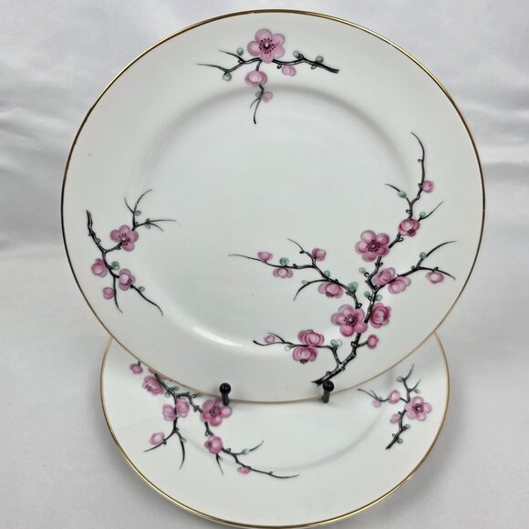 Diamond China | Dining | Two Diamond China Cherry Blossom Dinner Plates ...